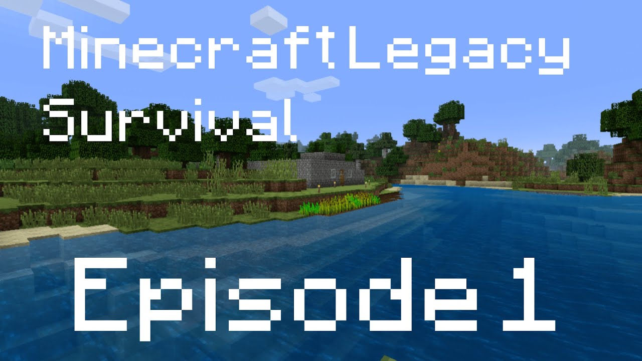 Minecraft Legacy Survival - Episode 1 (No commentary) - YouTube