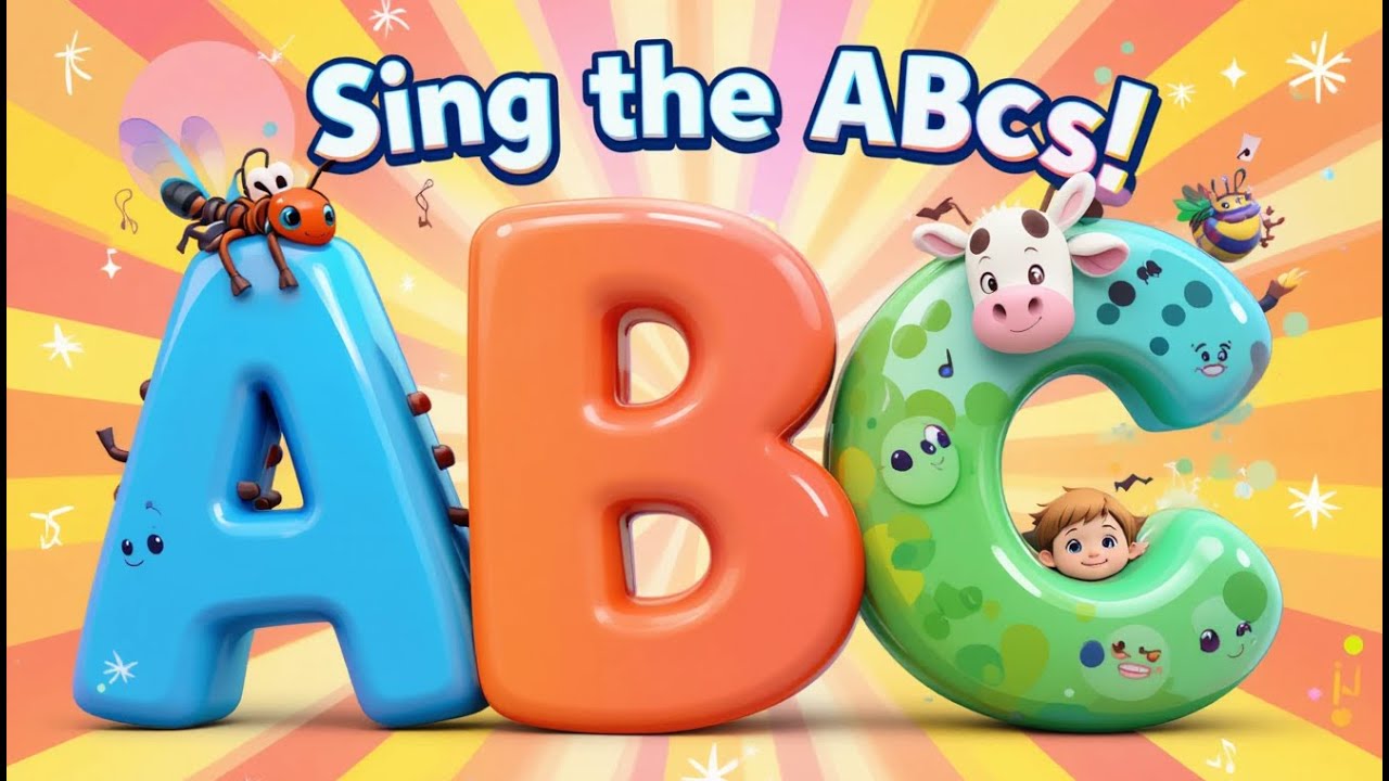 Sing & Learn the ABC with Me — Song for Kids 🎶 Easy, Catchy & Fun! 🎵 ...