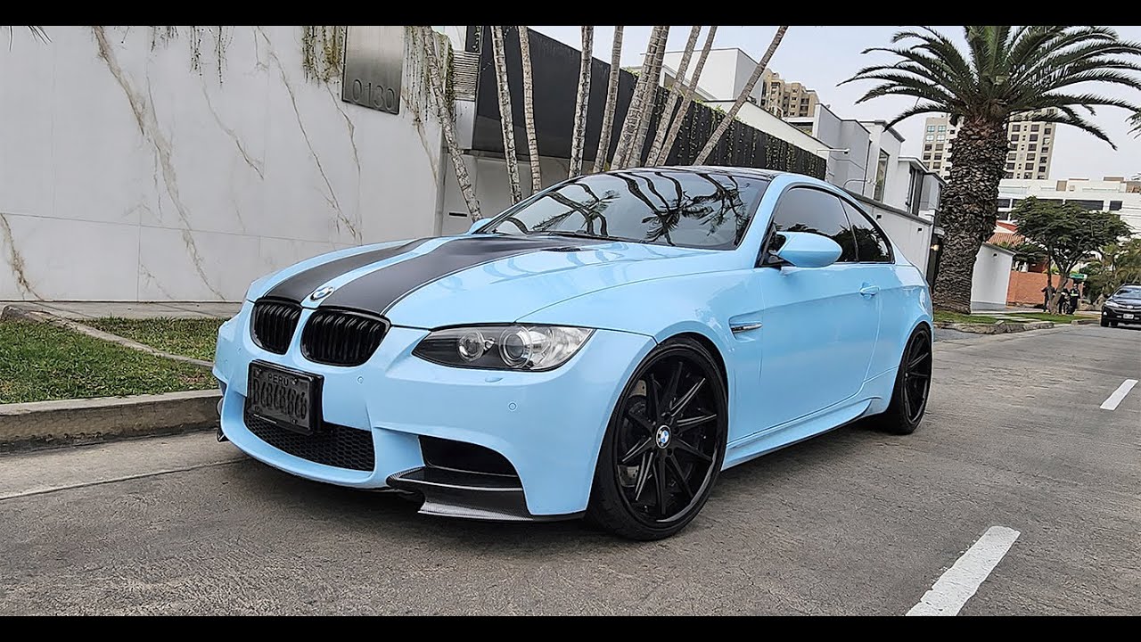 🔸 NO ESTA EN VENTA 🔸 BMW M3 COUPE BABY BLUE 4.0 V8 (E92) GOLF DE SAN ...