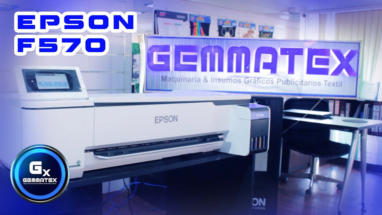 EPSON F570 - YouTube