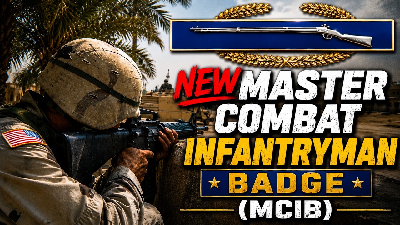 NEW Master Combat Infantryman Badge (MCIB) - U.S. Army EIB & CIB ...