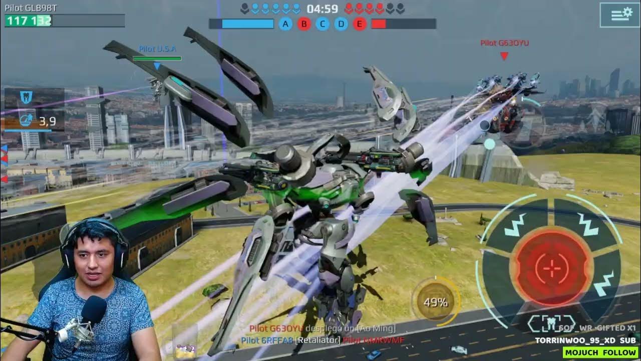 NUEVO TITAN AETHER - GAMEPLAY (IMPRECIONANTE) *WAR ROBOTS* | Guillerwoo_95 - YouTube