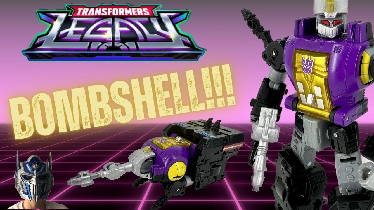 Transformers Legacy - Bombshell Full Review and Transformation - YouTube