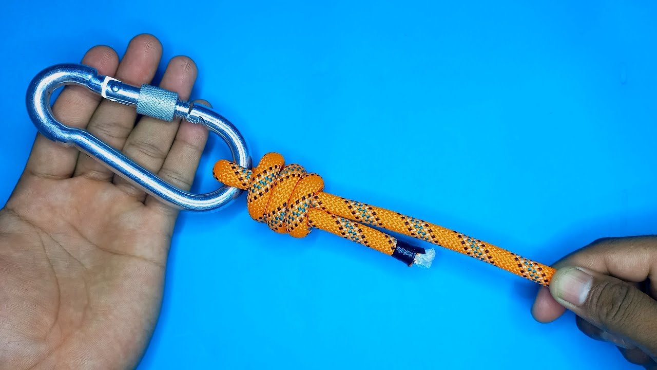 amazing, simple knot but very strong and practical - YouTube