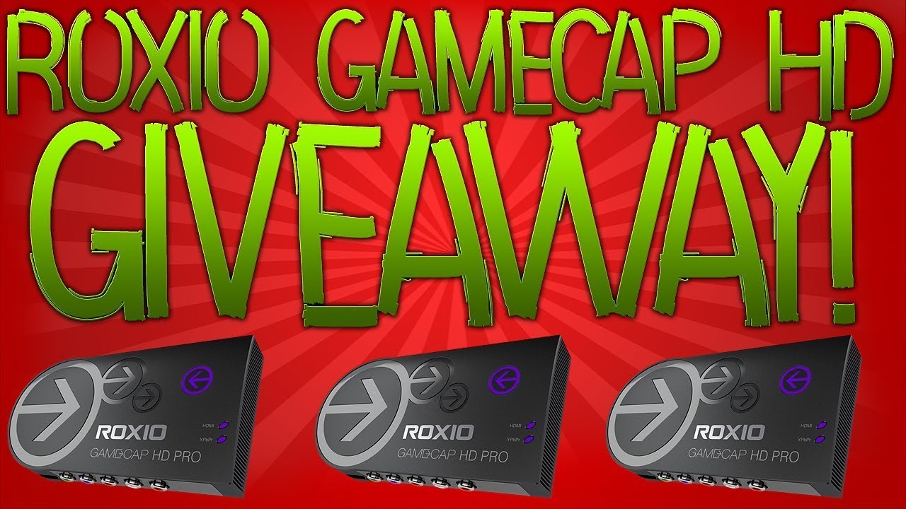 Roxio Game Capture HD Giveway! - YouTube