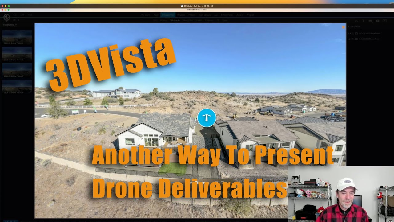 3DVista For Drone Deliverables? An overview of 3DVista - YouTube