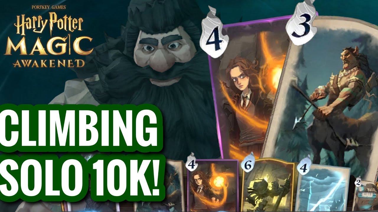 CLIMBING SOLO LADDER 10K! | HARRY POTTER MAGIC AWAKENED! - YouTube