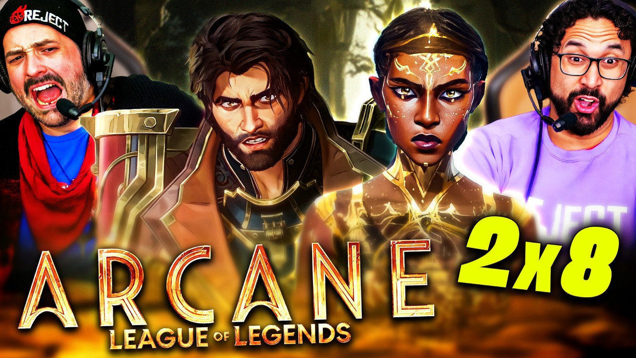 ARCANE Season 2 Episode 8 REACTION!! League of Legends 2x08 Breakdown ...