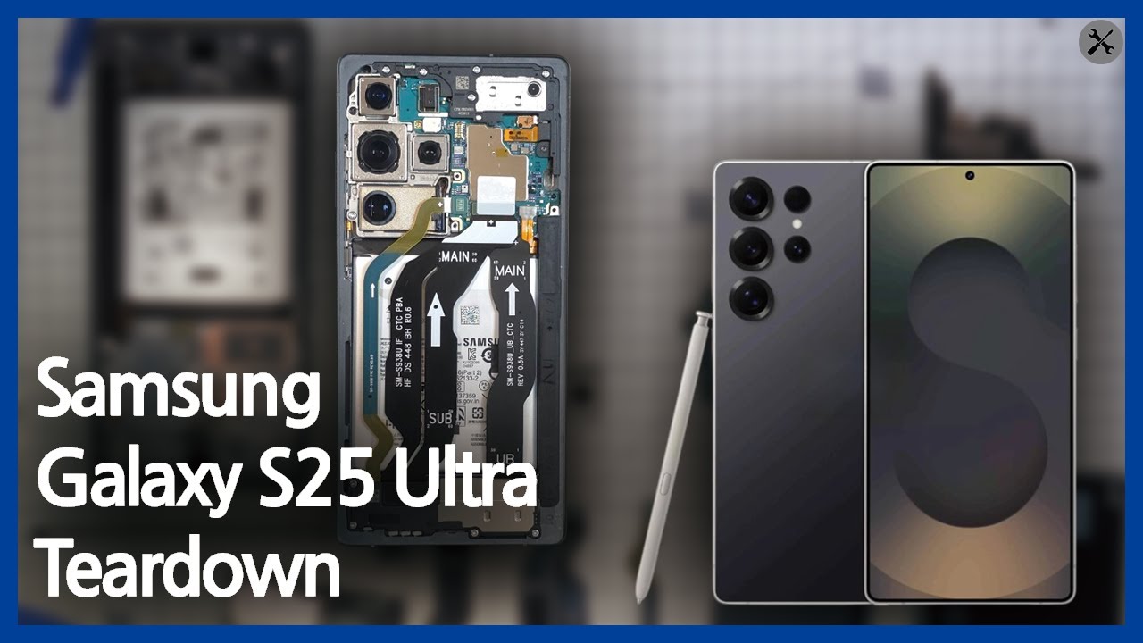 Samsung Galaxy S25 Ultra Teardown | Disassembling Parts #galaxys25ultra ...