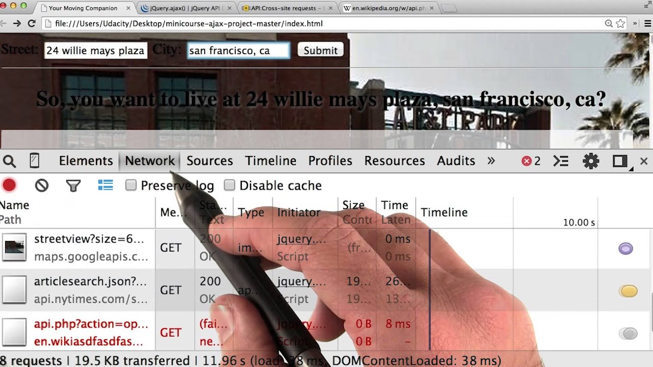 Debugging - Intro to AJAX - YouTube