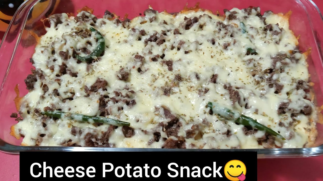 How to make Cheese Potato Snack | Mince Potato Snack | @a4skitchen250 ...