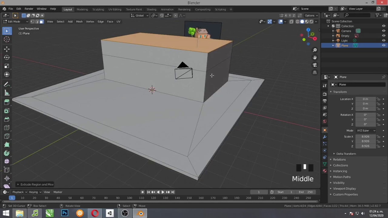 Tutorial Casa Blender 2.8 - YouTube