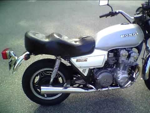 82 Honda CB750 - YouTube