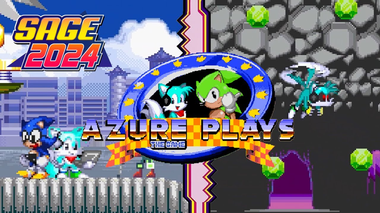 This Sonic Fan Game is Amazing :: Azure Plays The Game (SAGE'24 DEMO ...