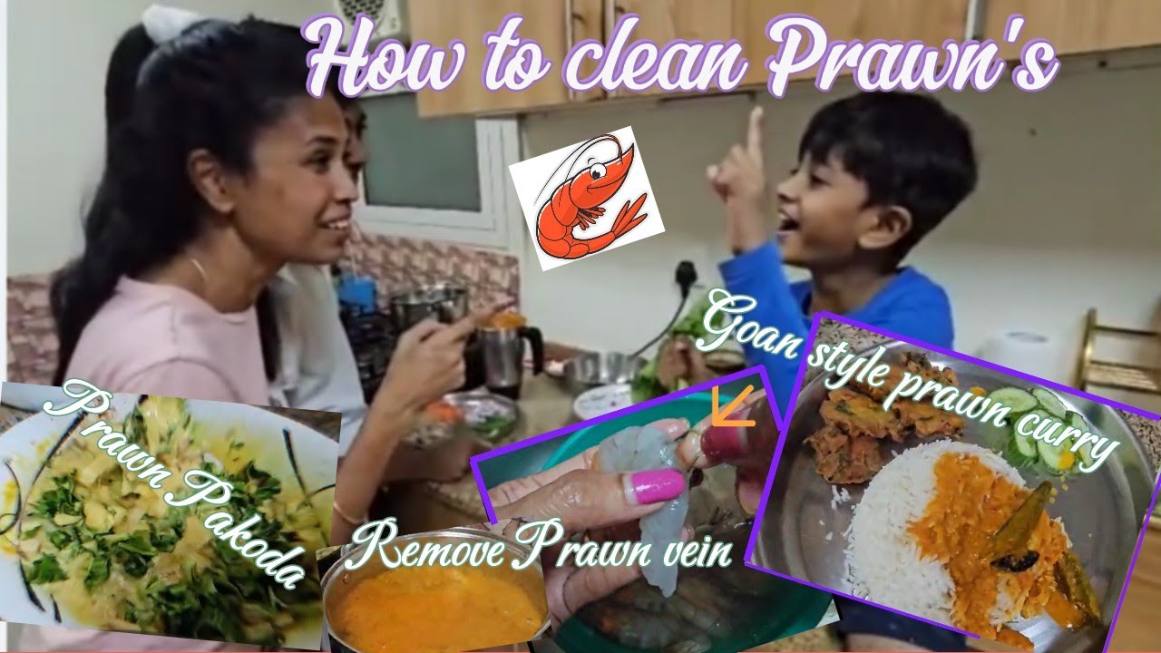 How to Clean PRAWNS | How to remove Prawn Vein| Prawns Recipe | Best ...