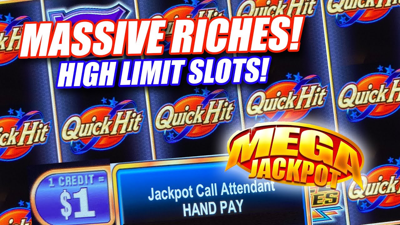 QUICK HIT RICHES WAS HOT TONIGHT ON THIS HIGH LIMIT SLOT MACHINE ...