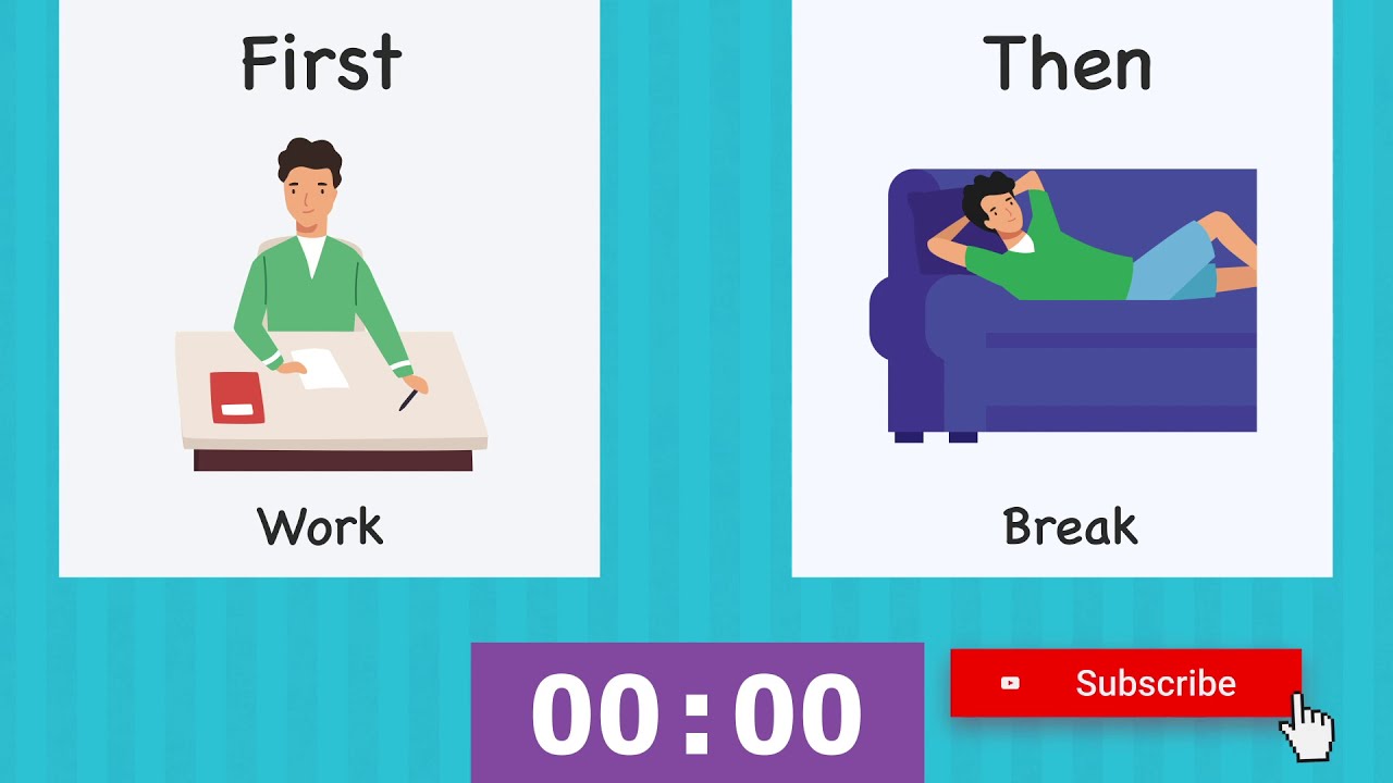 First Then Choice Board - YouTube