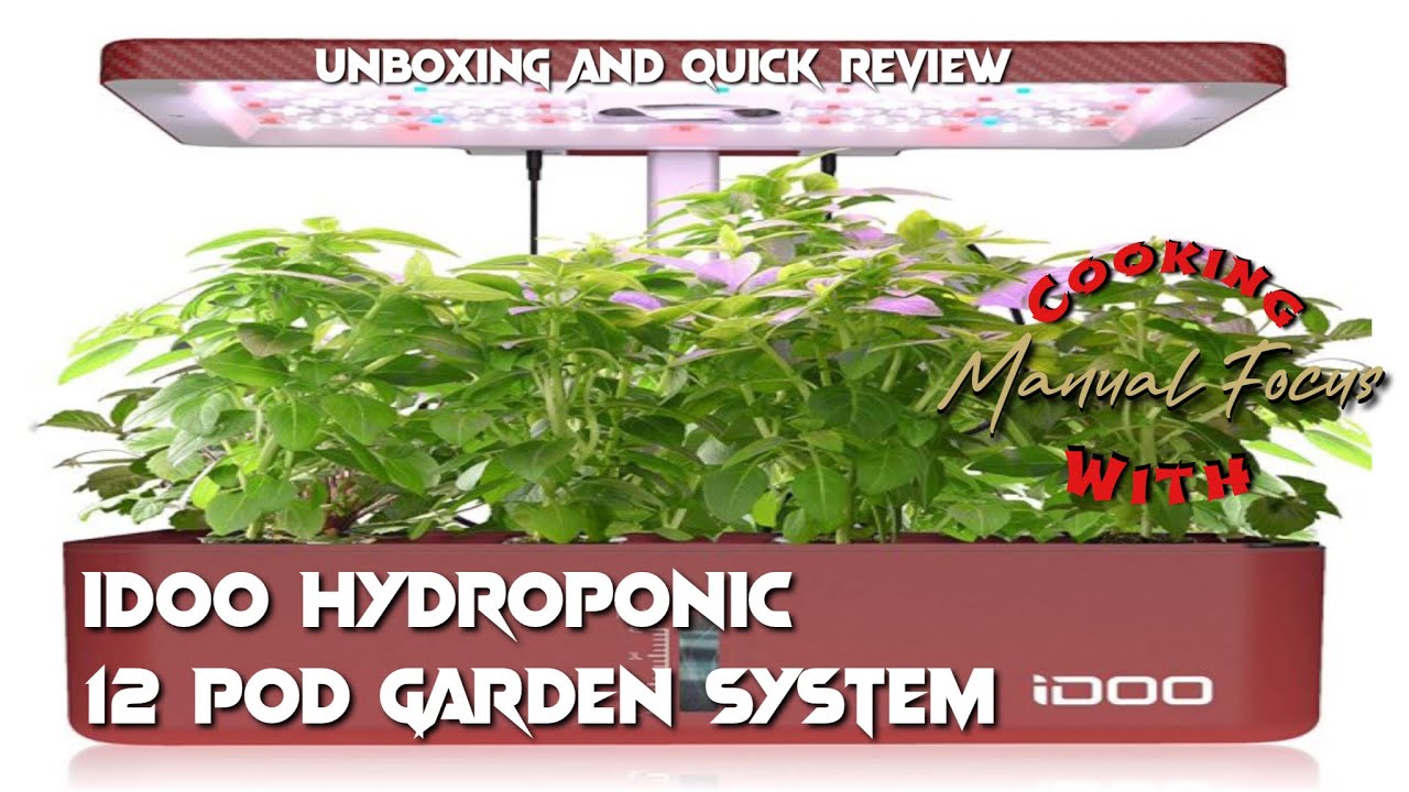 IDOO Hydroponic Growing System | Indoor 12 Pod Garden | Unboxing - YouTube