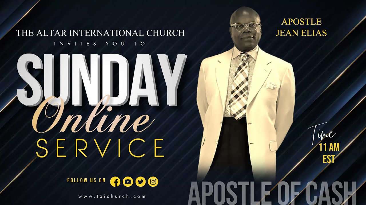 The Abrahamic Grace // Sunday Service // Apostle Jean Elias ...