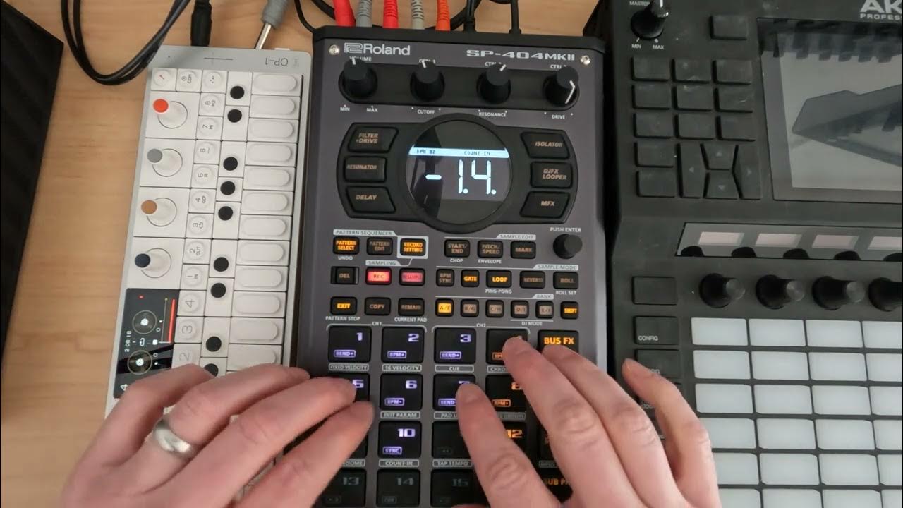 SP404 mk2 45.6 - Putting the Loops into Patterns - YouTube