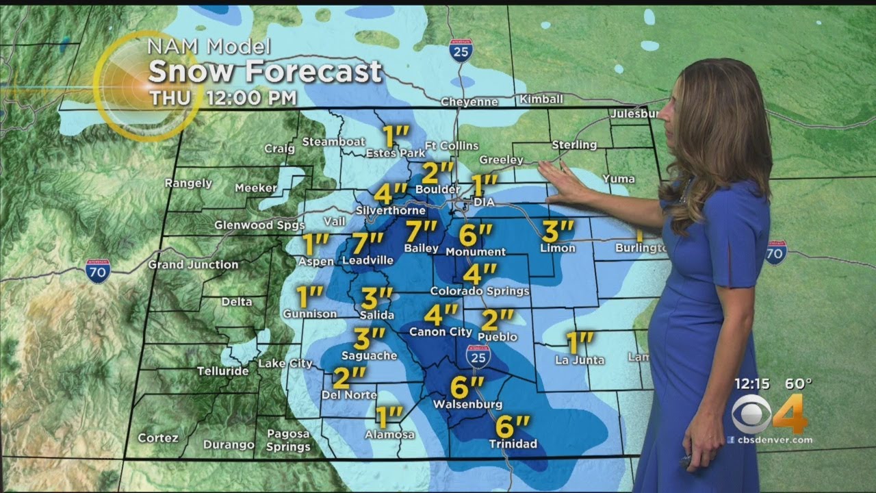 Weather Forecast: Tracking Wednesday's Snow Storm - YouTube