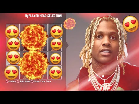 *NEW BEST LIL DURK FACE CREATION ON 2K20😱 BEST RAPPER IN THE WORLD FACE ...