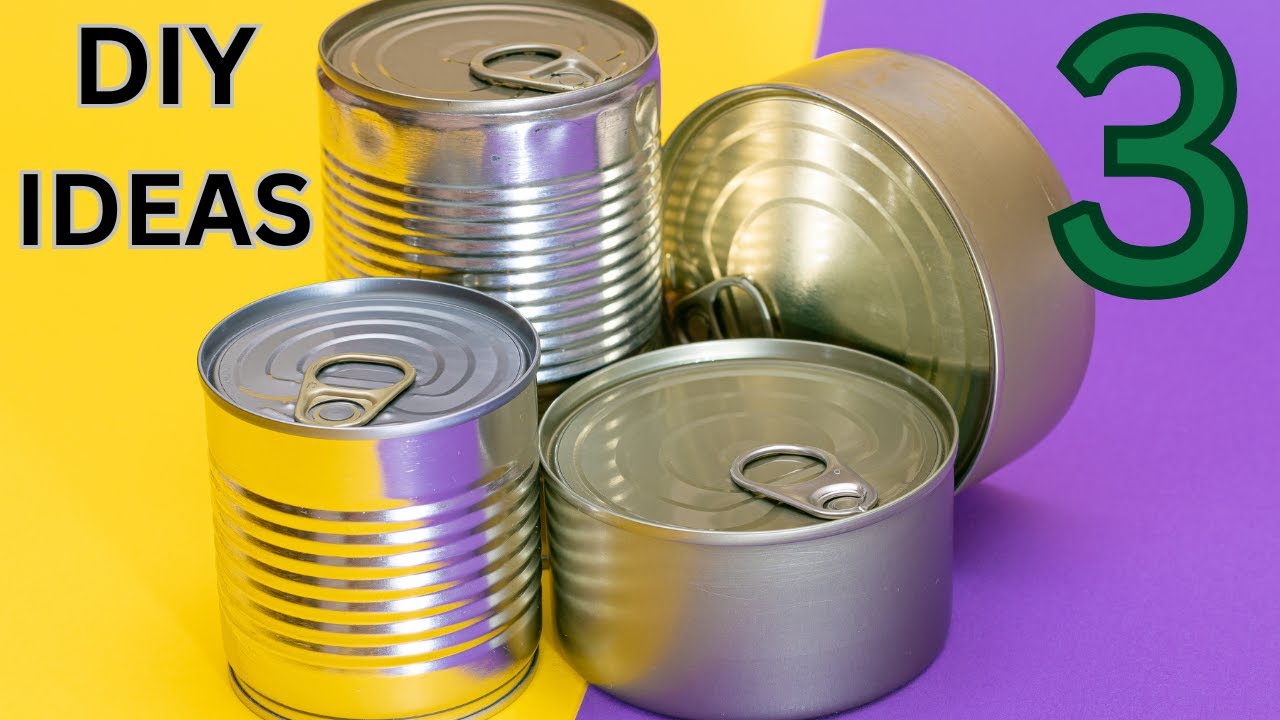 3 EASY AND AFFORDABLE CRAFTS WITH ALUMINUM CANS/ IDEAS FOR SELLING OR ...