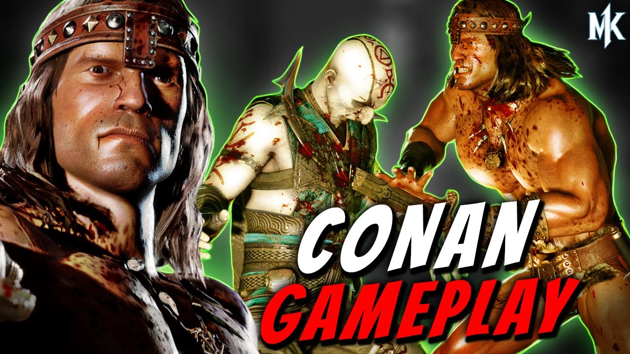 CONAN IN MK1 IS INSANE! - Mortal Kombat 1: CONAN Gameplay - YouTube