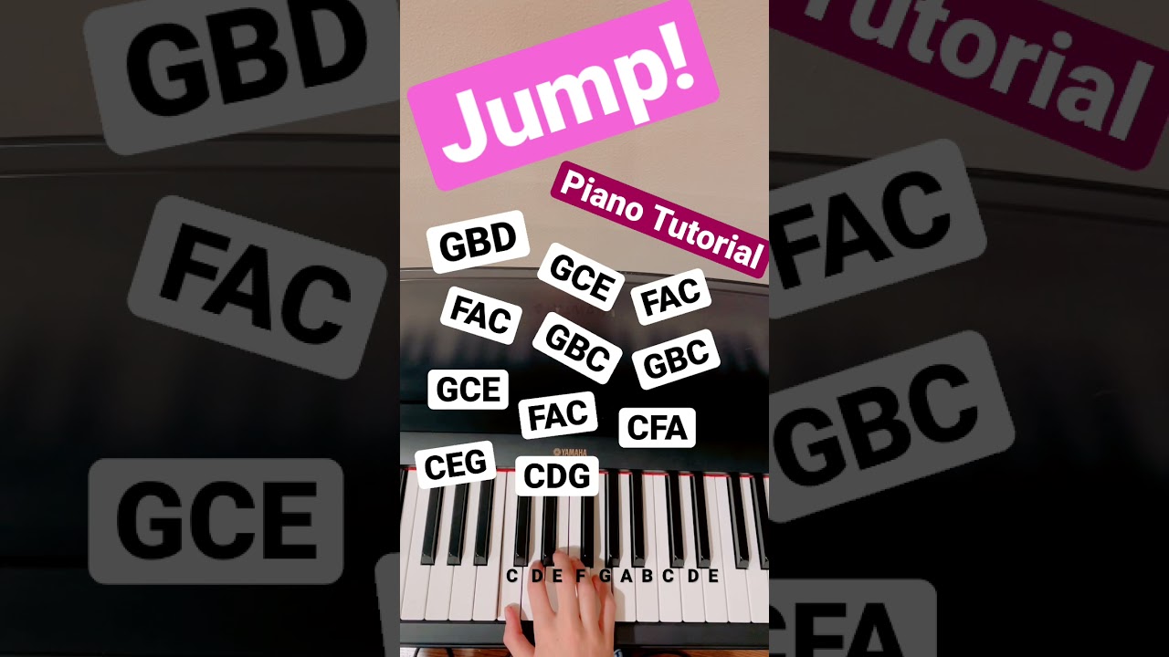 Jump! Piano Tutorial | Van Halen | #shorts #piano #pianotutorial #jump ...