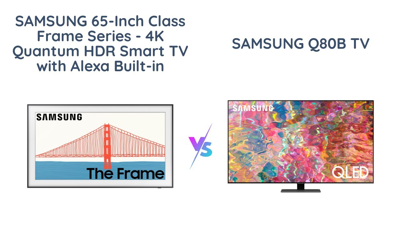 Samsung 65-Inch vs 75-Inch TV | QLED Q80B vs Frame Series - YouTube