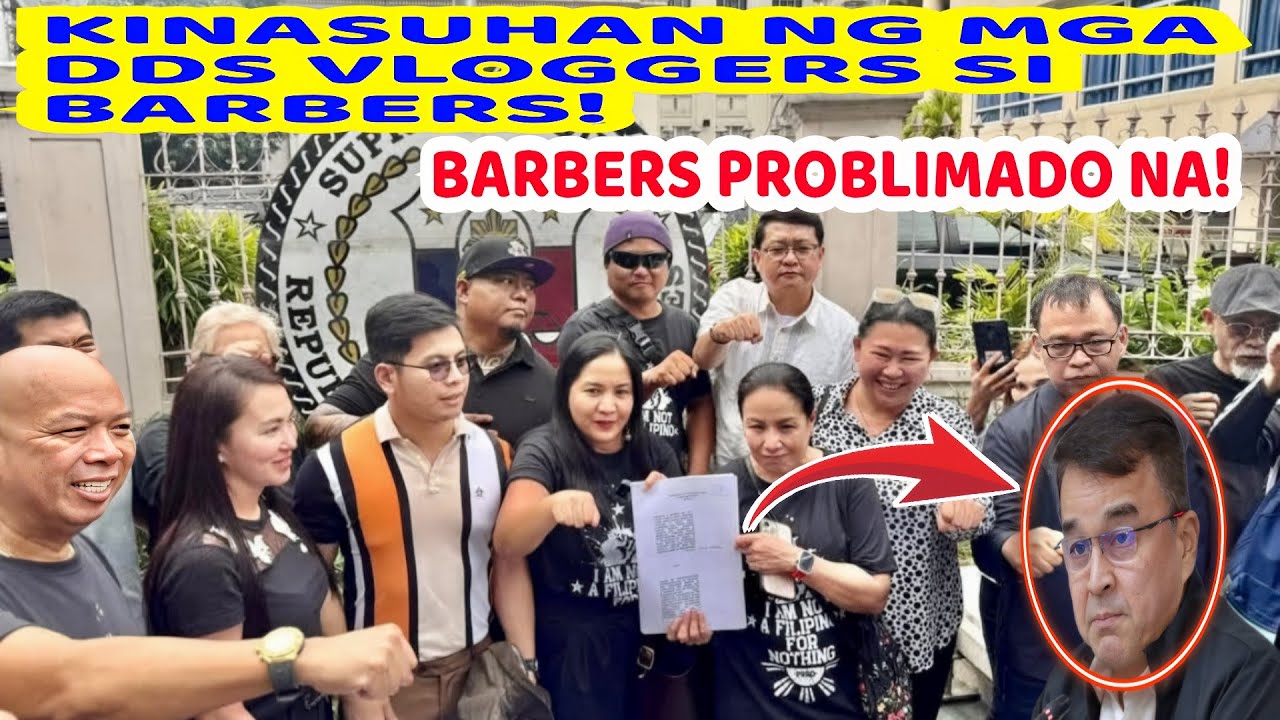 DDS Vloggers Rumisbak Barbers, Kinasuhan #votestraightpdplaban - YouTube