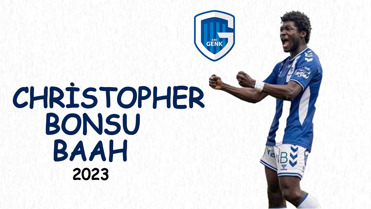 Christopher Bonsu Baah | Skills & Amazing Dribbling | Genk | 2023 - YouTube