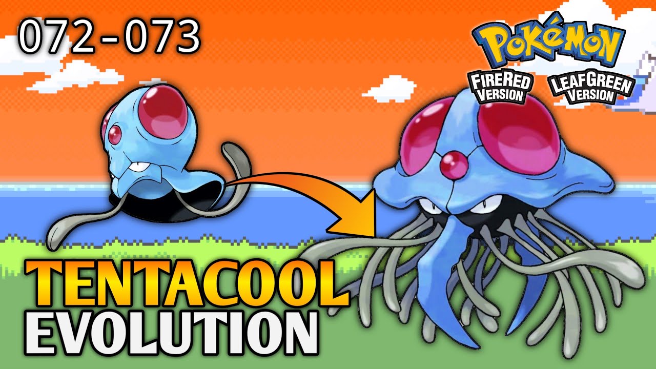 Tentacool Evolves Into Tentracruel In Pokemon Fire Red & Leaf Green ...