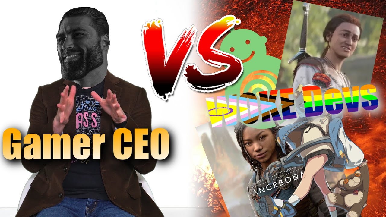 GAMER CEO calls out WOKE GAME DEVS!!! - YouTube