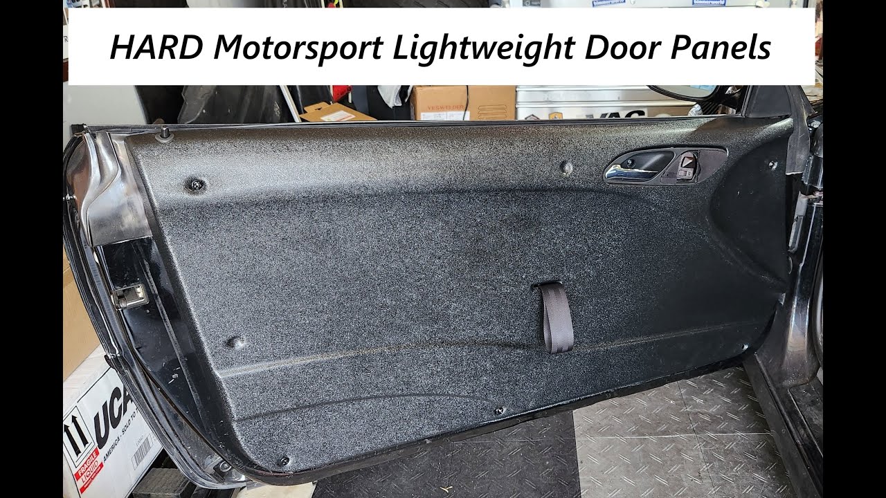 HARD Motorsport Lightweight Door Panels - BMW E46 M3 - YouTube