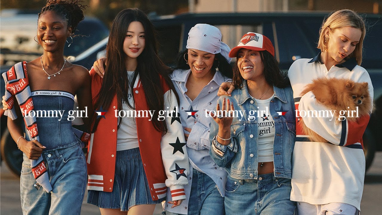 TOMMY JEANS | Behind The Scenes of Tommy Girl - YouTube