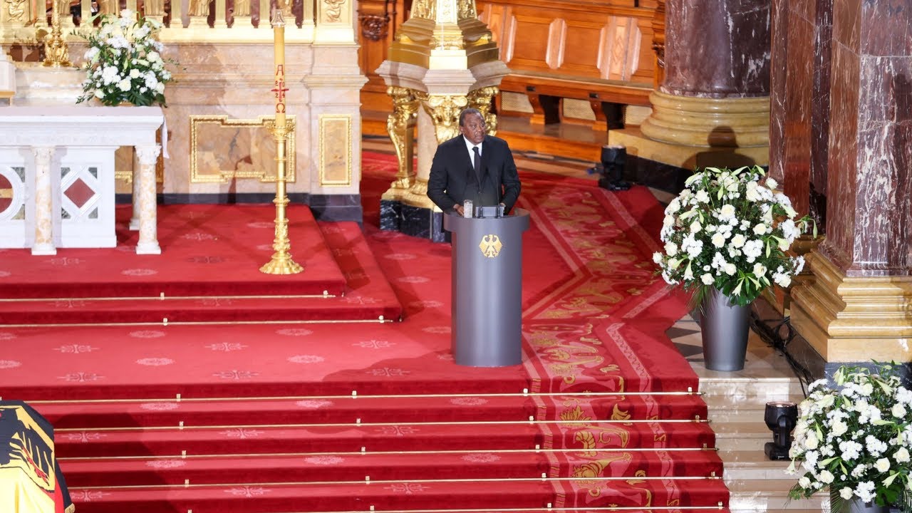 UHURU KENYATTA'S SPEECH IN GERMANY DURING THE BURIAL OF FORMER ...