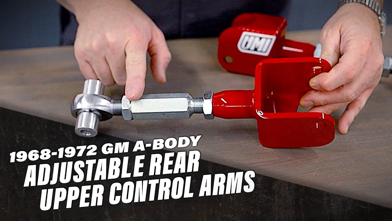 Street & Track Ready: Adjustable Upper Control Arms - YouTube