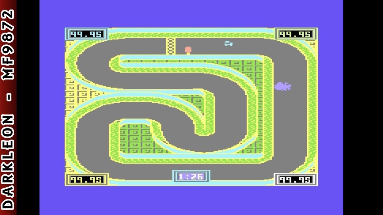Commodore C64 - 3D Stock Cars II (1991) - YouTube