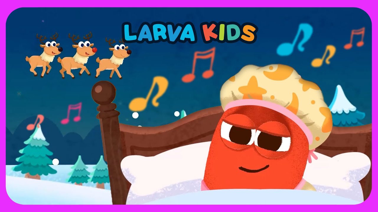 [NEW] CHRISTMAS LULLABYㅣRelaxing songㅣSweet dream with LarvaㅣIt's time ...