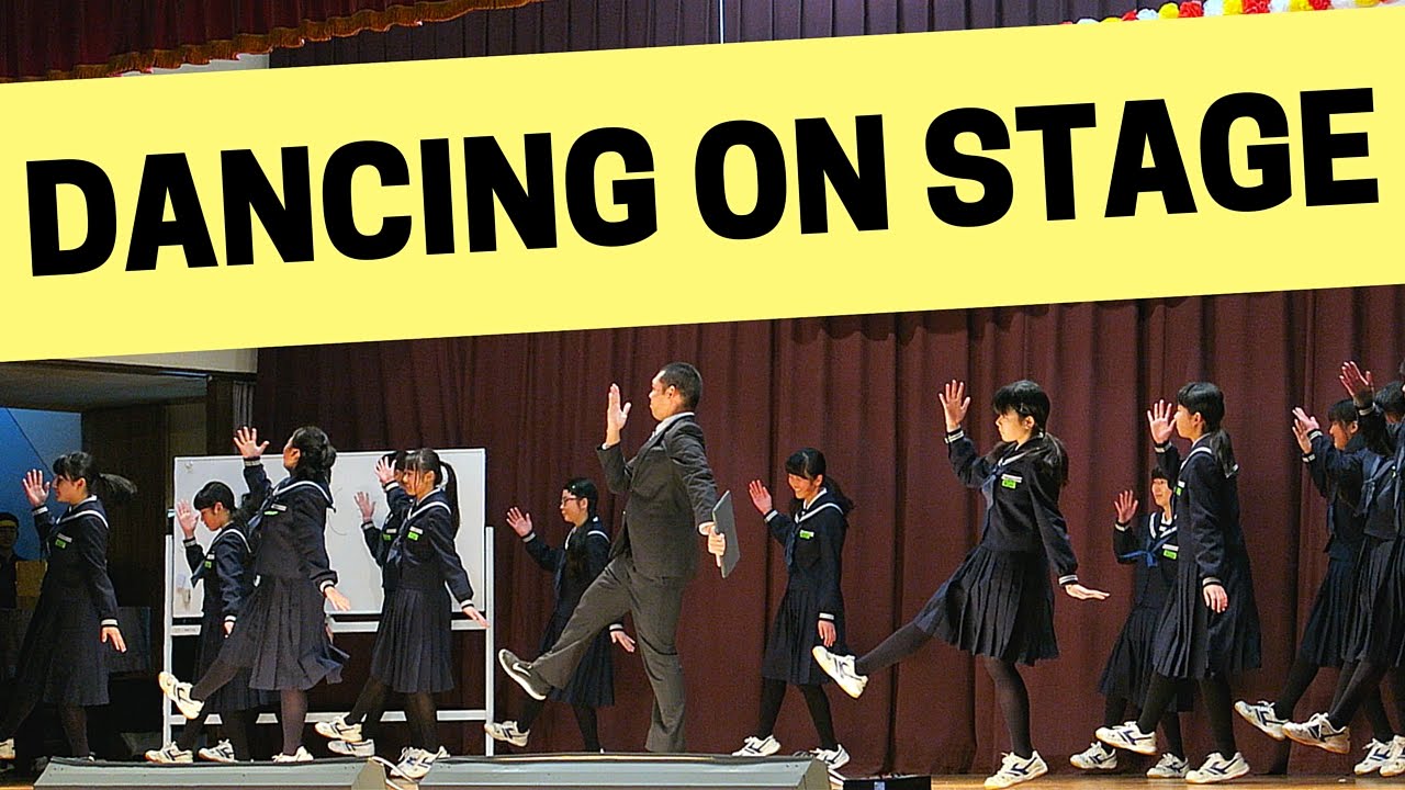 Dancing with Japanese students! - YouTube