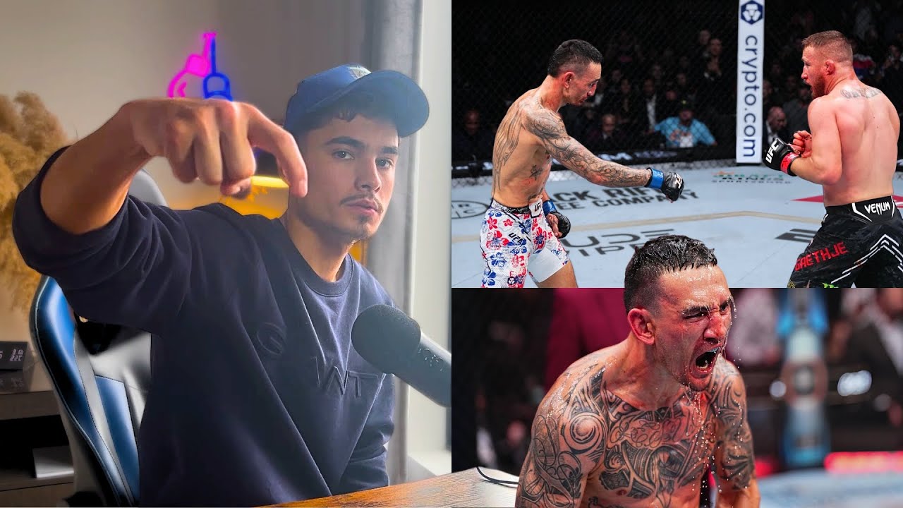 Max Holloway Produced The Most Iconic Moment In UFC History - YouTube