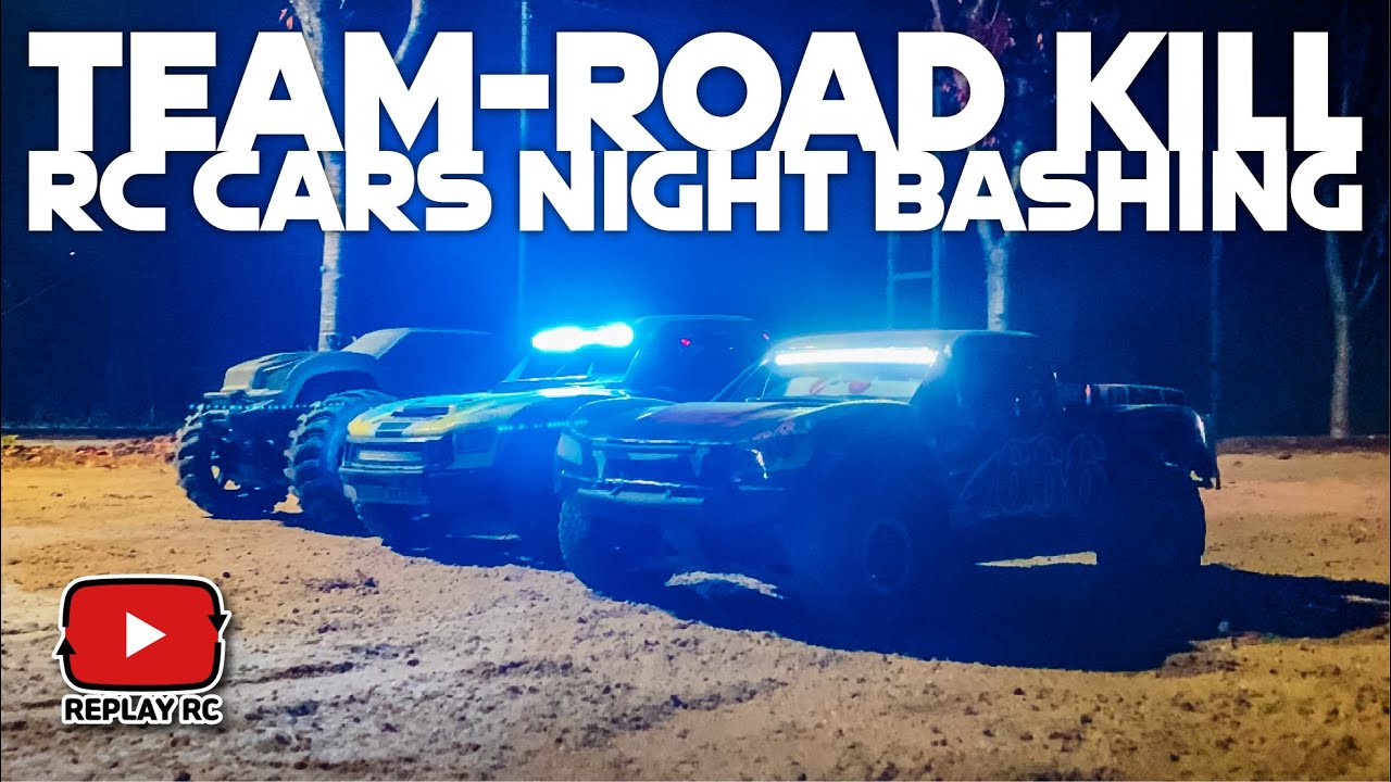 Rc cars. Team-Road kill🔥 Night Bashing. ep2 - YouTube