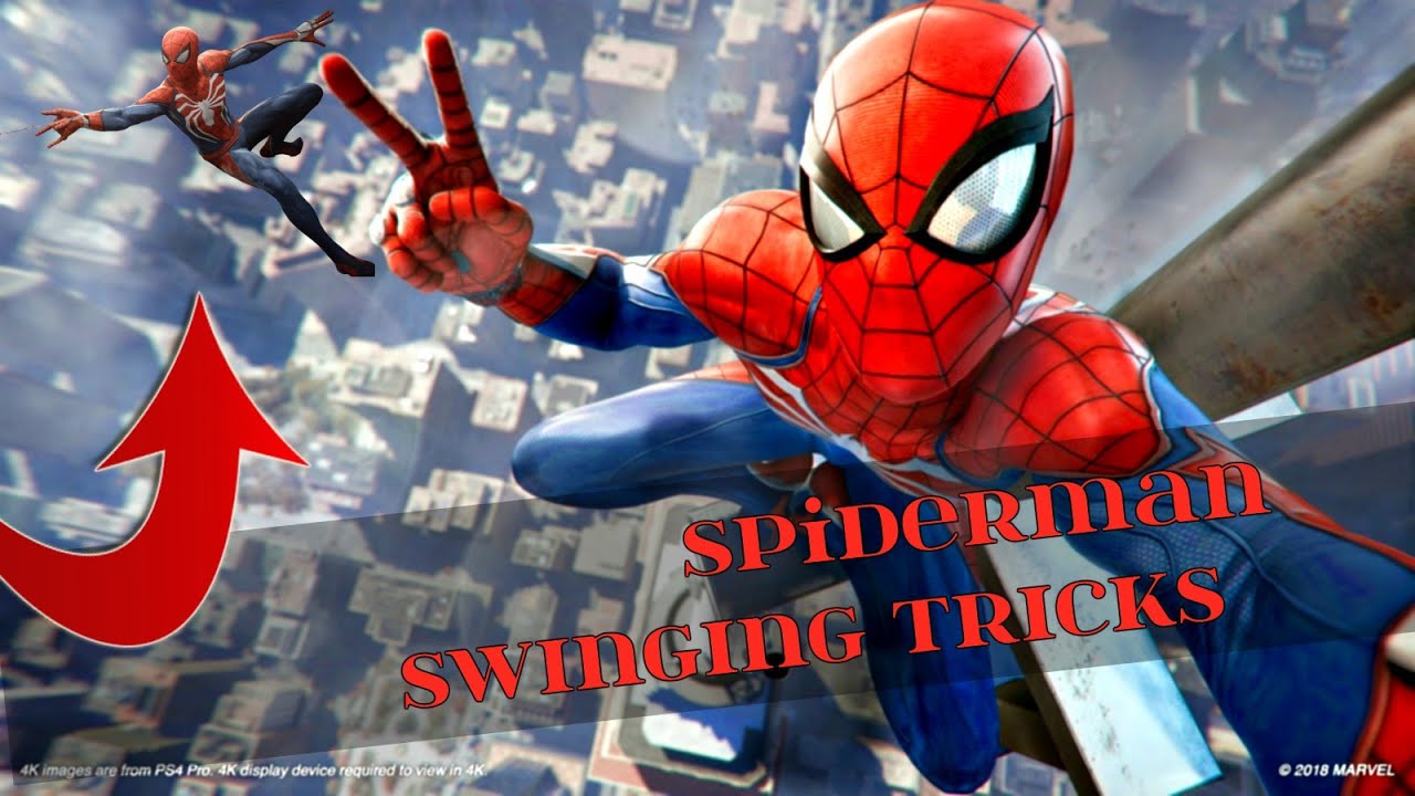 Spider Man Swinging Tricks (MUST TRY!!!) - YouTube