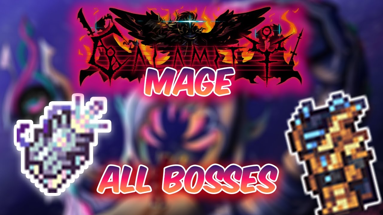 Calamity all bosses vs The Dance of Light - YouTube