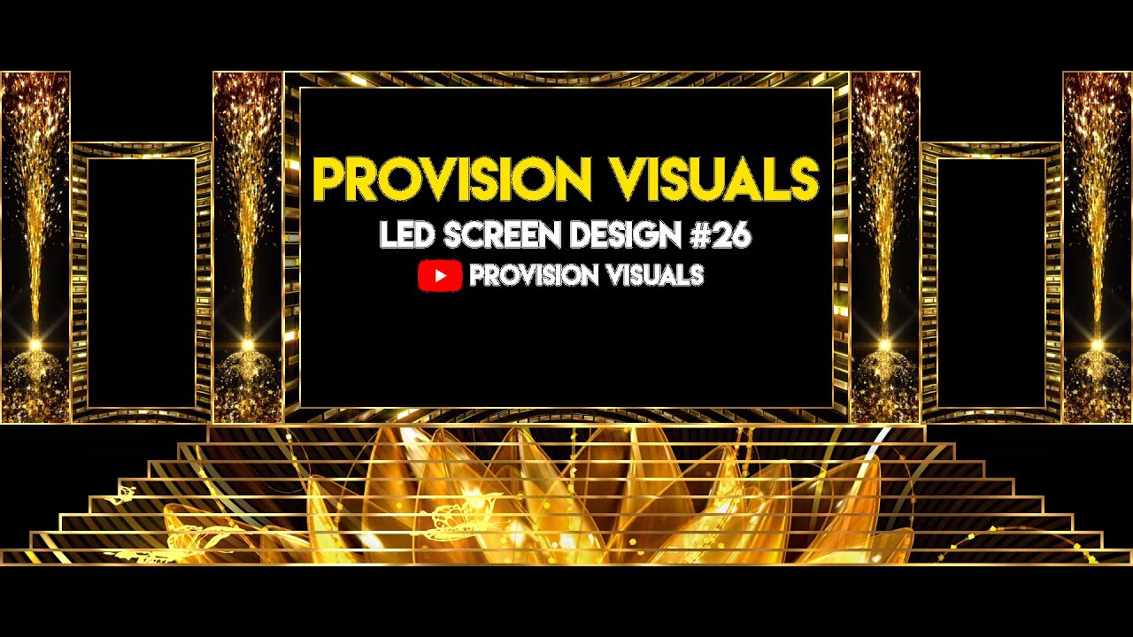 New Led Screen Design 26 /ProVision Visuals/ 5 Variants - YouTube