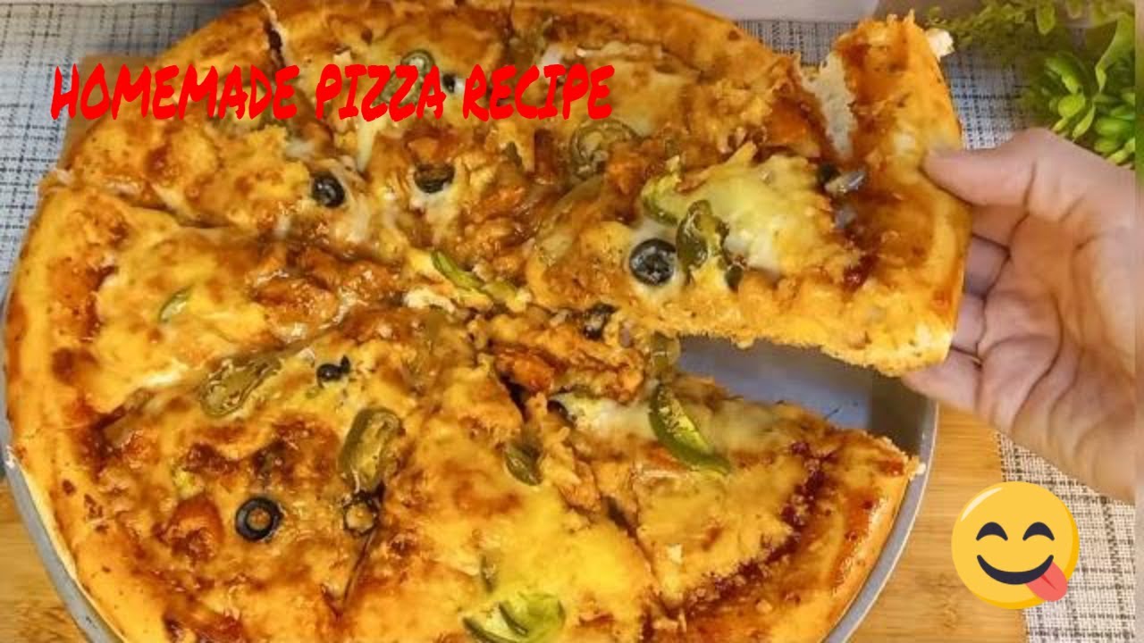 Pizza Recipe-Chicken Pizza Recipe-Pizza Sauce- Pizza Dough @COOK WITH ...