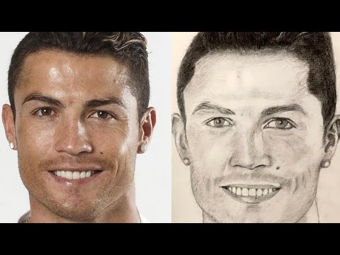 Cristiano Ronaldo face design #cristianoronaldo #drawing - YouTube