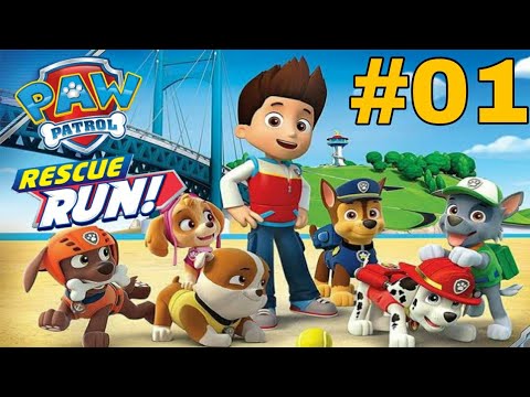 PAW PATROL RESCUE RUN GAMEPLAY #01 | Mig's - YouTube
