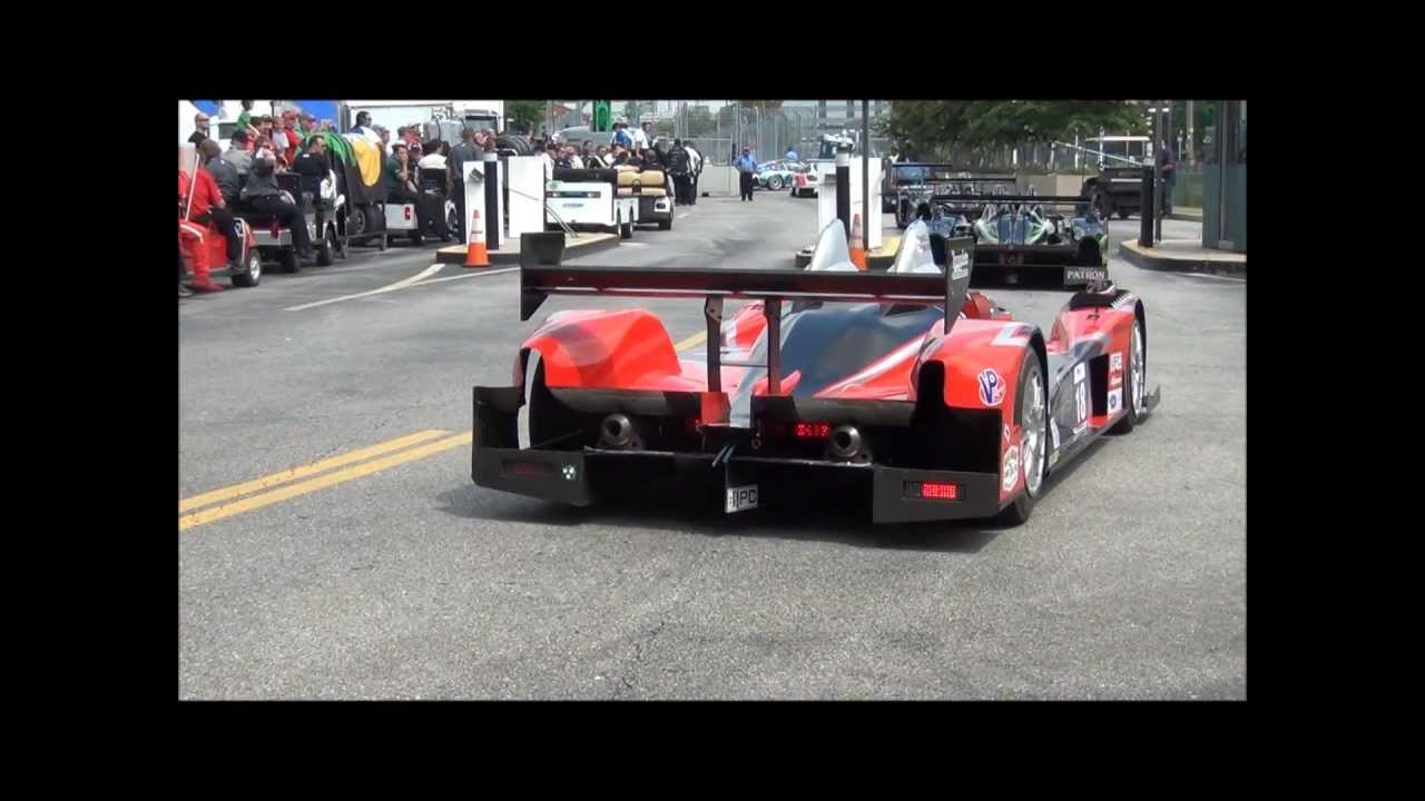 ALMS Cars Loud Sounds Baltimore Grand Prix 2013 Practice Day - YouTube
